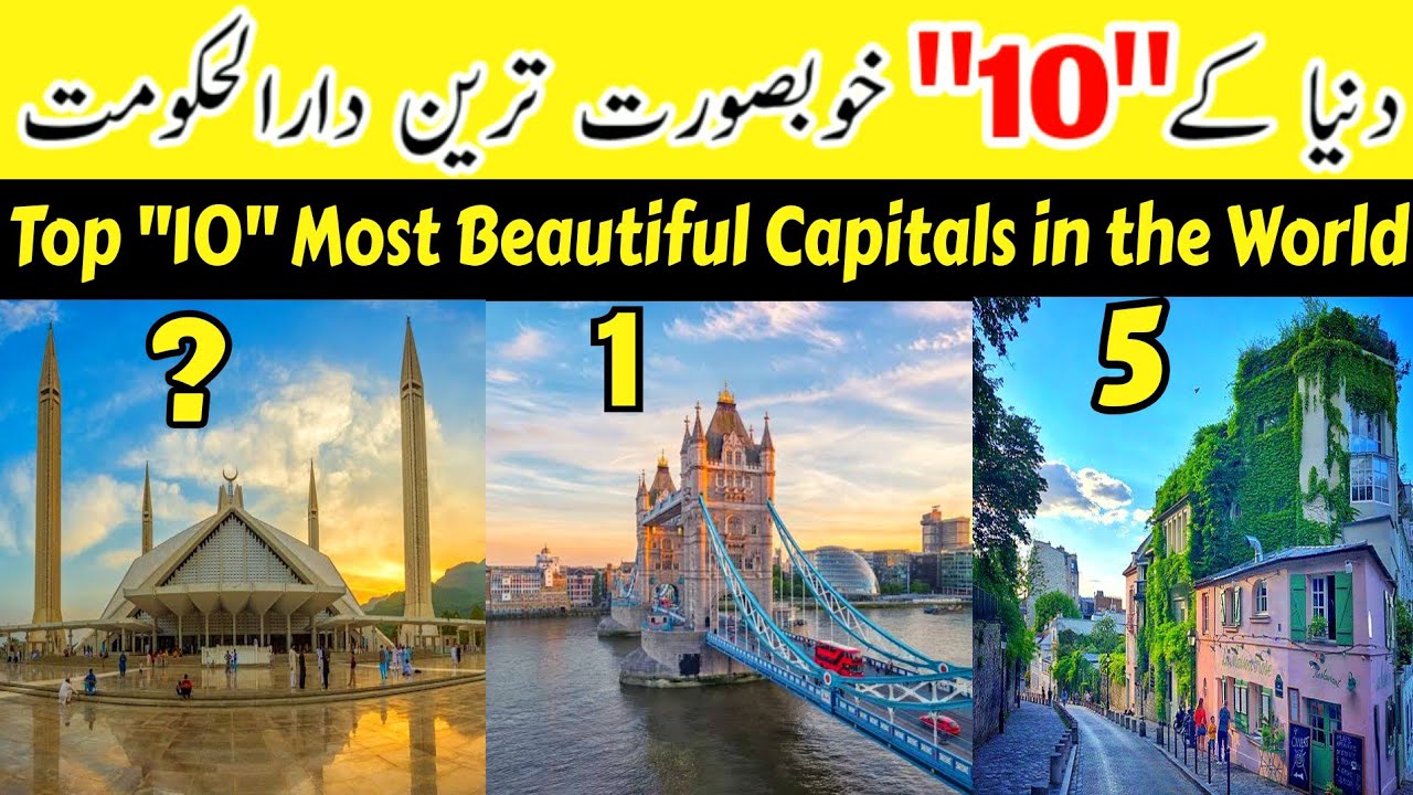 Top 10 Most Beautiful Capital Cities of the World | Dunya ke sab se ...