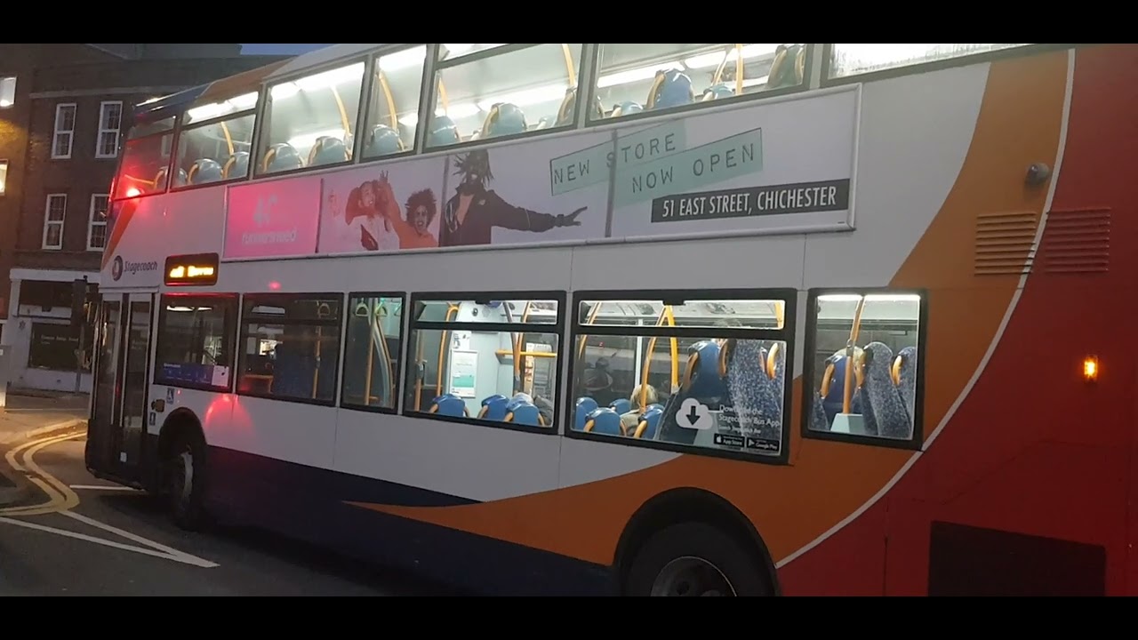 Here is the stagecoach bus 18516 on the number 300 in Guildford Monday ...