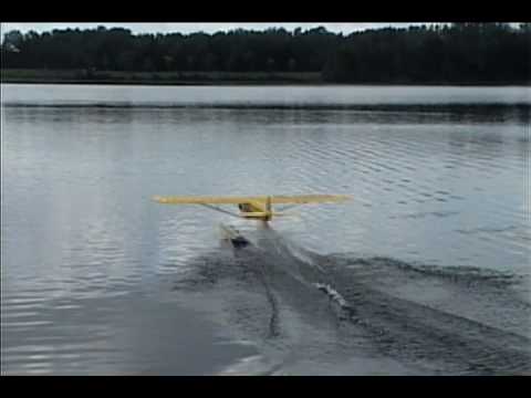 Sig 1/5 Scale J3 Piper Cub Kit on Floats (Electric) - YouTube