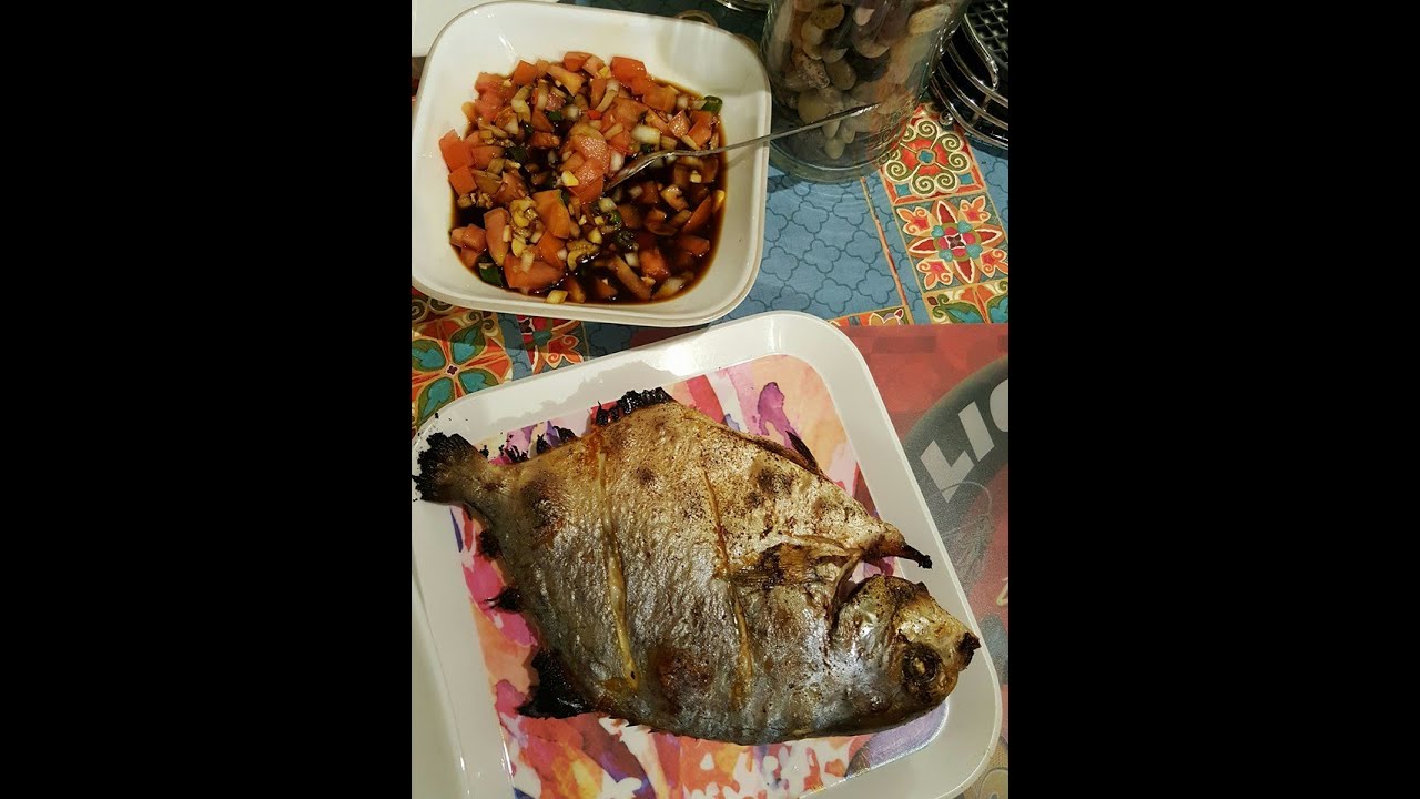 Broiled Golden Pompano and Sauted bok choy - YouTube