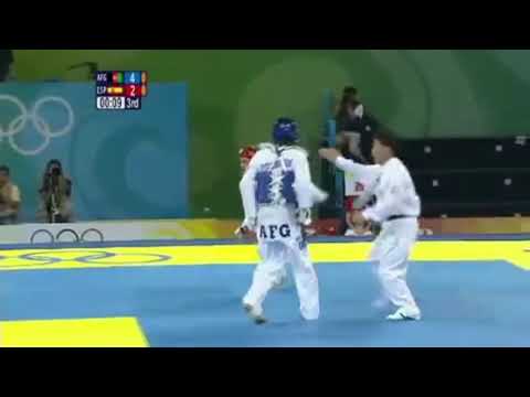 Rohullah Nikpai wins Afghanistan's first ever Olympic Medal - Beijing 2008