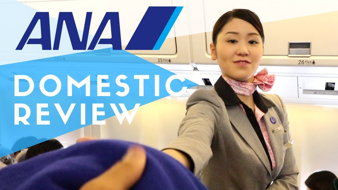 ANA Domestic Flight Review to Tokyo | How Good is it? - YouTube