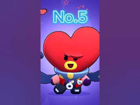 My Top 5 BT21 Skin #brawlstars #shorts #bt21 - YouTube