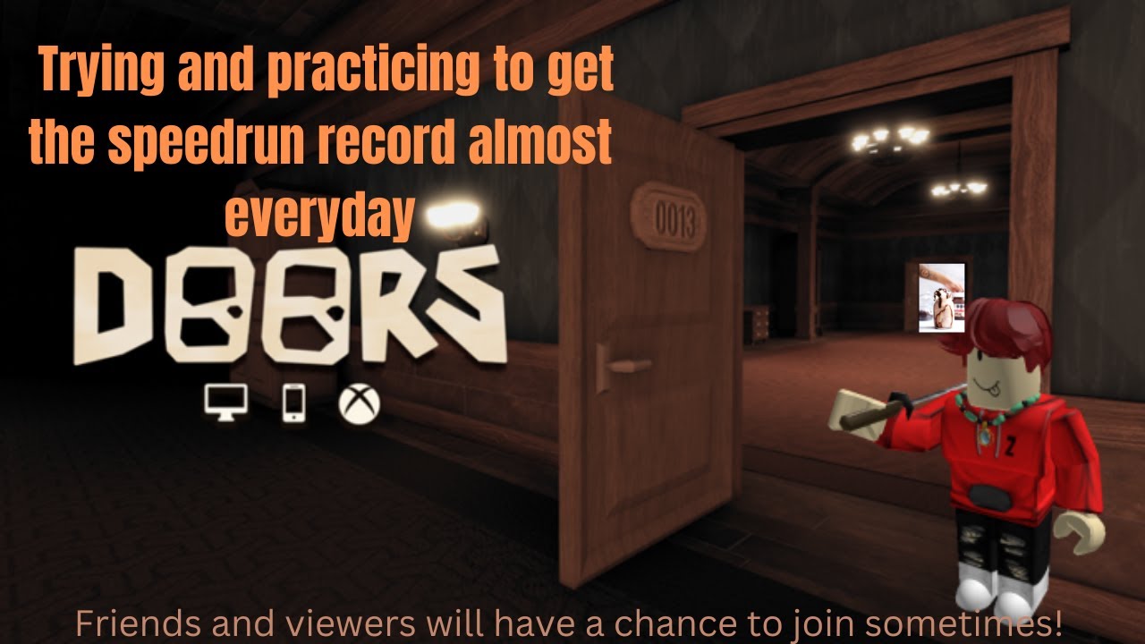 (🔴BEATING DOORS FOR FIRST TIME🔴) Playing DOORS with FANS! - YouTube