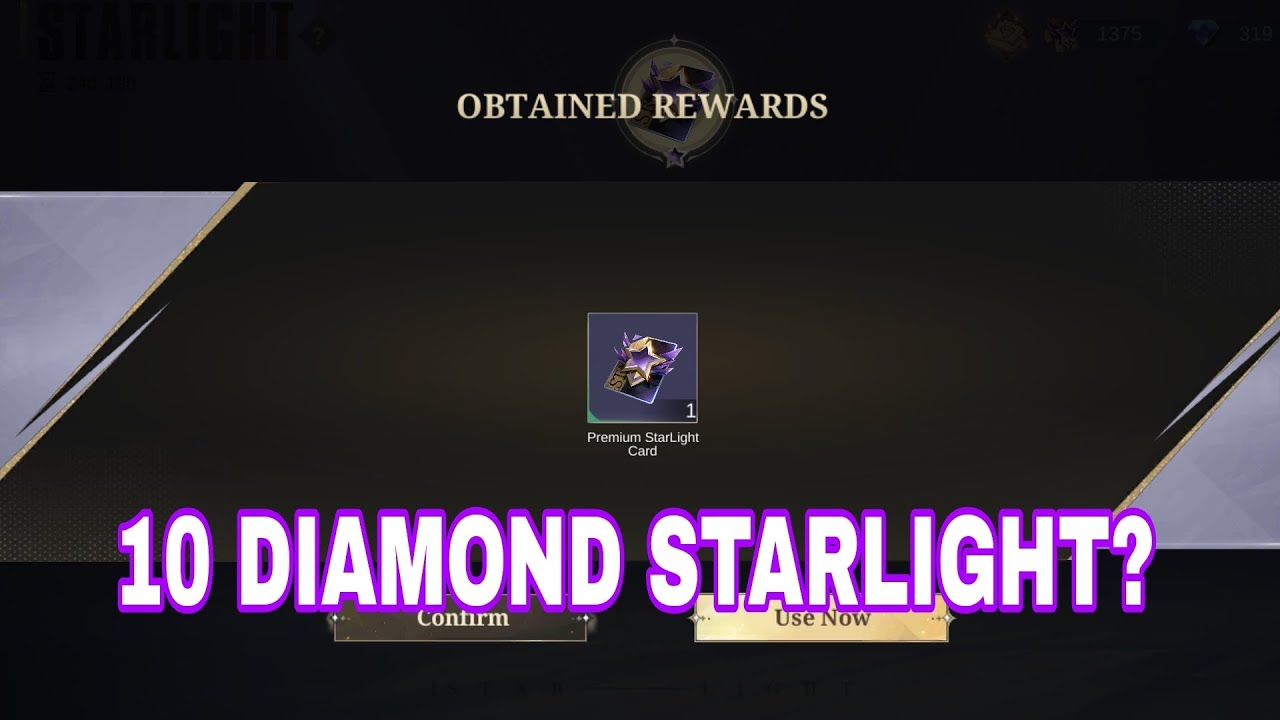 GETTING A STARLIGHT USING 10 DIAMOND ONLY - NEW STARLIGHT LUCKY CHEST ...