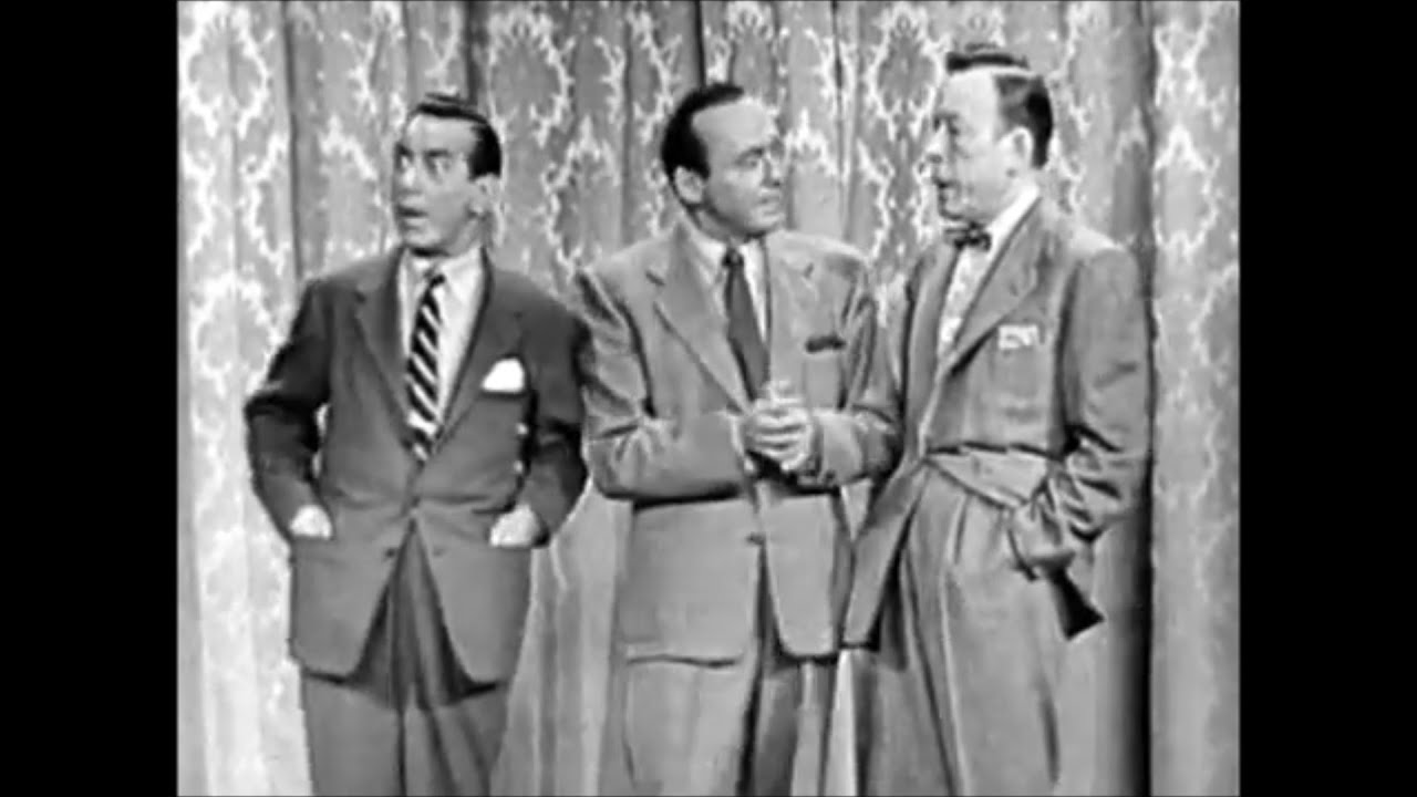 Jack Benny TV Show 1953-04-19 Guests Fred Allen and Eddie Cantor 'Fred Allen Show' S3 E7 - YouTube