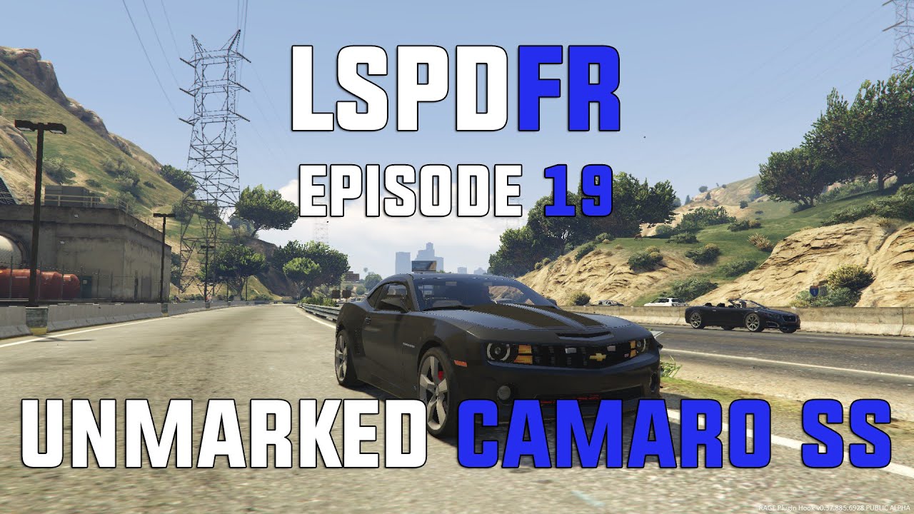 LSPDFR - Episode 19 - Unmarked Camaro! - YouTube