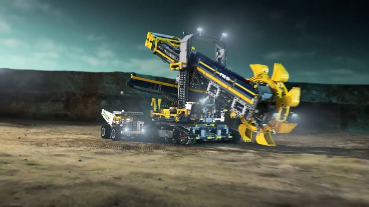 Bucket Wheel Excavator - LEGO Technic - TV-spot (Belgium-Francais) 20s ...