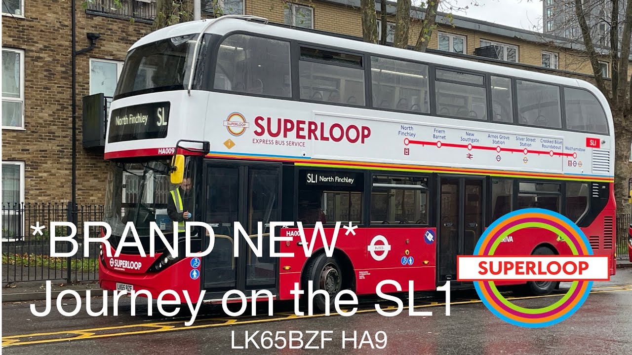 *NEW ROUTE* Journey on the SL1 | Arriva London HA9 - YouTube