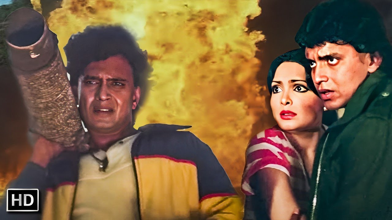 मिथुन के जबरदस्त एक्शन सीन - Mithun Chakraborty Blockbuster Action Movie - Parveen Babi - Poonam ...