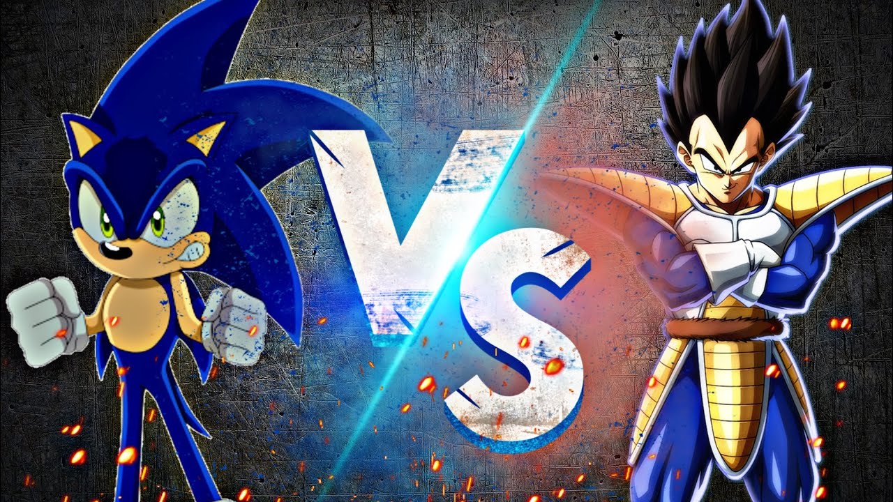 Sonic Vs Vegeta ( Brawl ) - YouTube