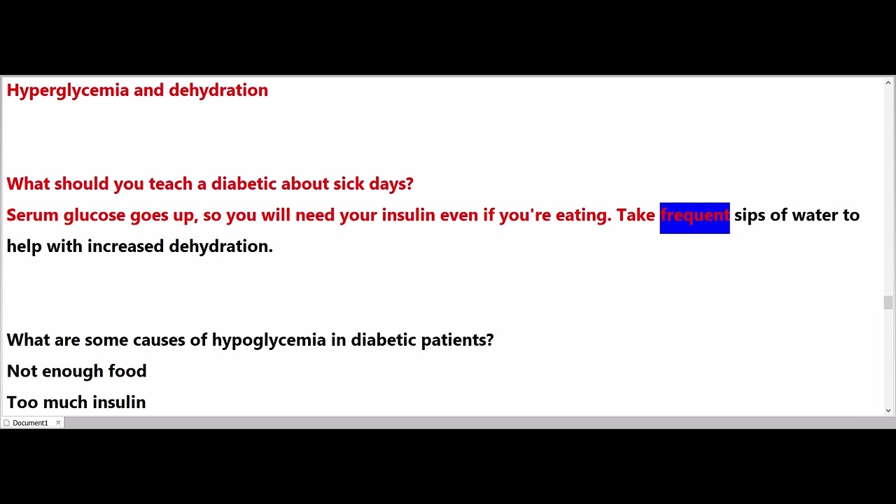 NCLEX; Mark Klimek Lecture 5 DM, DI, & Insulin - YouTube