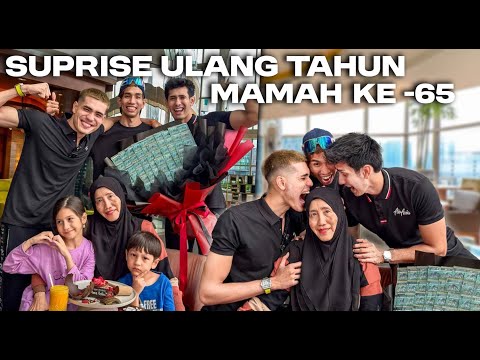 SUPRISE MAMA ULANG TAHUN KE-65 | SEMOGA MAMA AISAR MASUK SYURGA  🥹