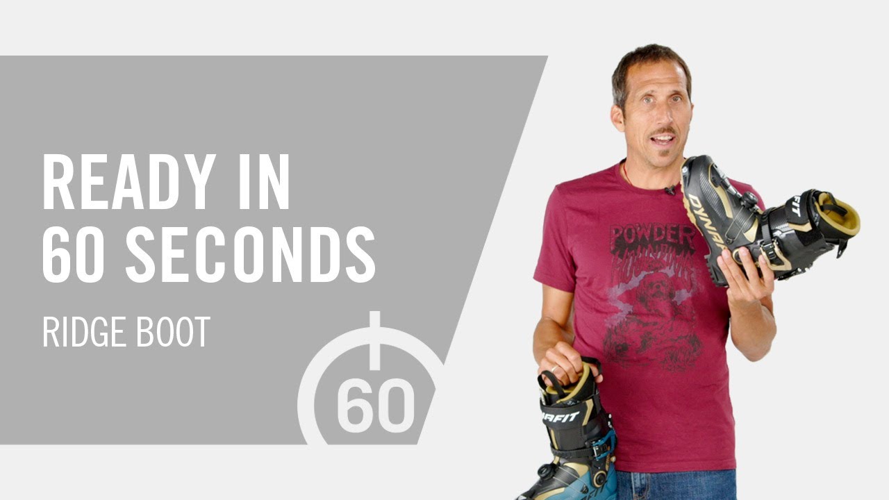 Ridge Boot | Ready in 60 Seconds | DYNAFIT - YouTube