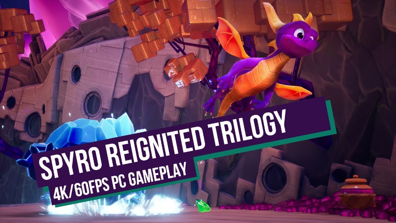 Spyro Reignited Trilogy - 4K/60fps PC Gameplay - YouTube