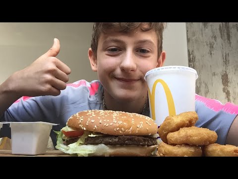 ASMR Eating MCDonald's*Eating Sounds*|Big Tasty,Fries& nuggets| lovely ASMR s