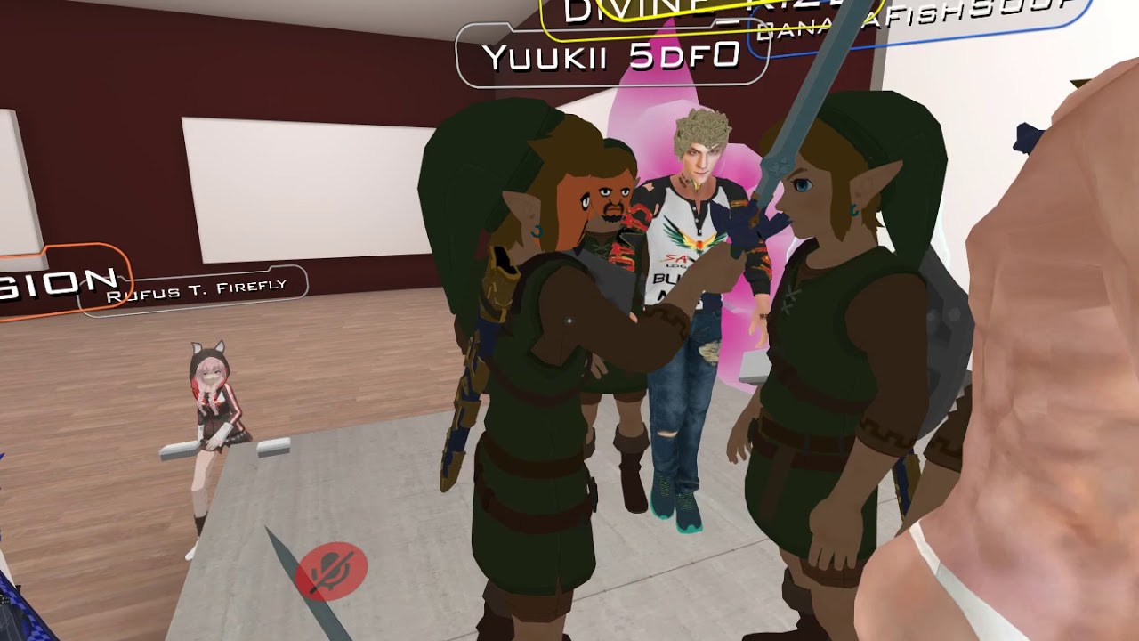 VRchat Link Screaming Raid - YouTube