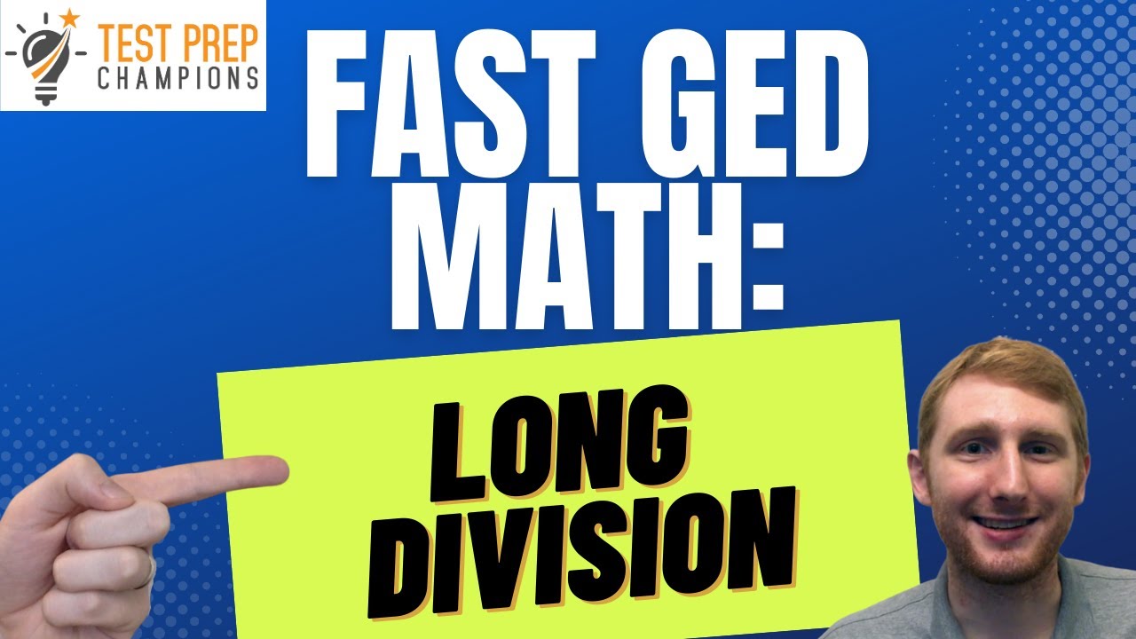How To Beat GED Math Long Division Fast Lesson YouTube How To Beat GED Math Long Division Fast Lesson YouTube