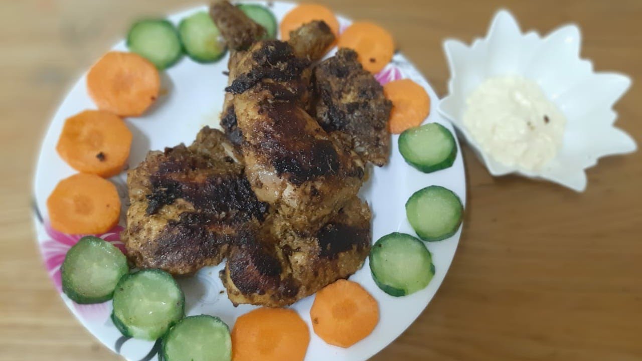 Chicken Alfaham Recipe |Arabic grill chicken | zaiha vlogs - YouTube