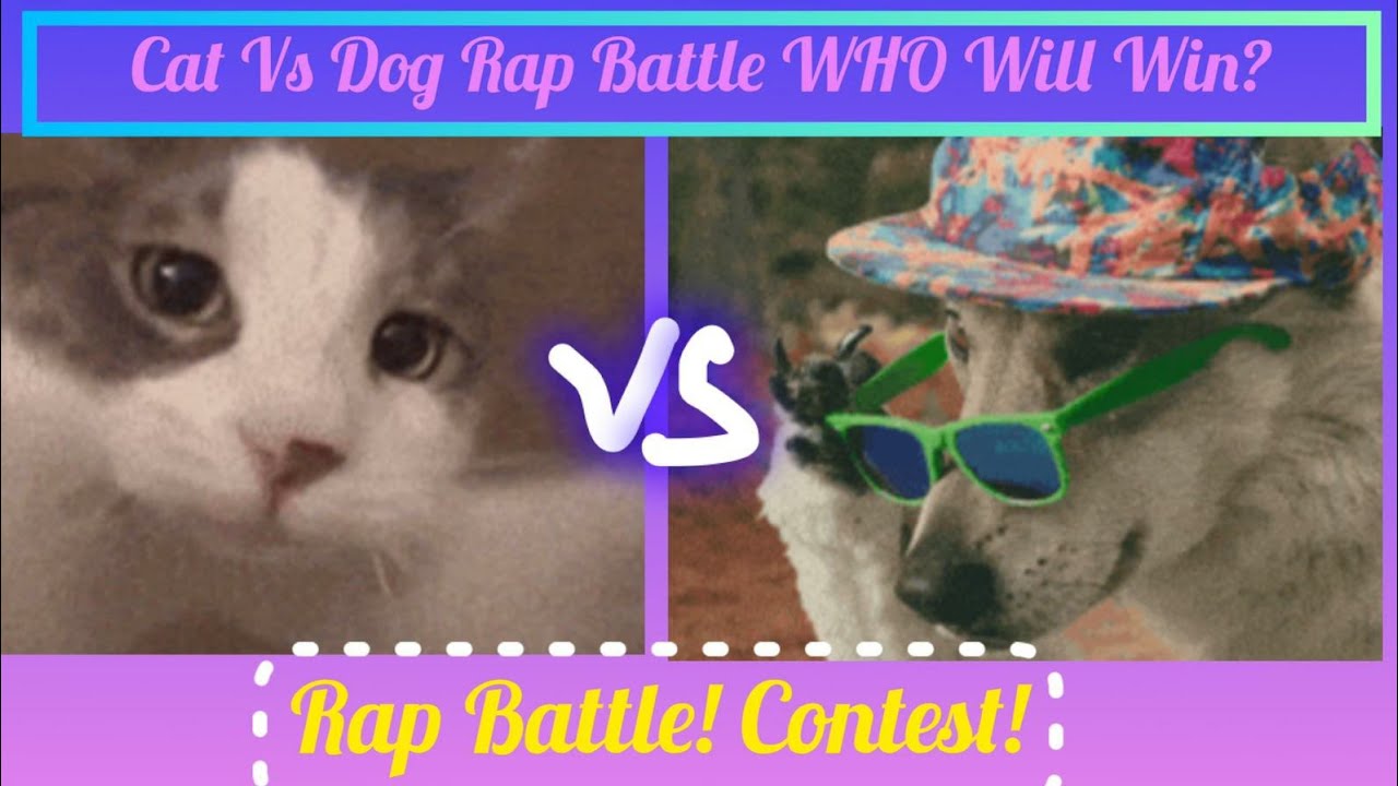 Cats vs dogs RAP BATTLE! - YouTube