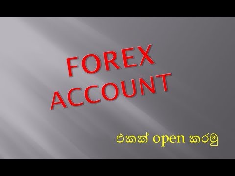 Create Forex Account - YouTube