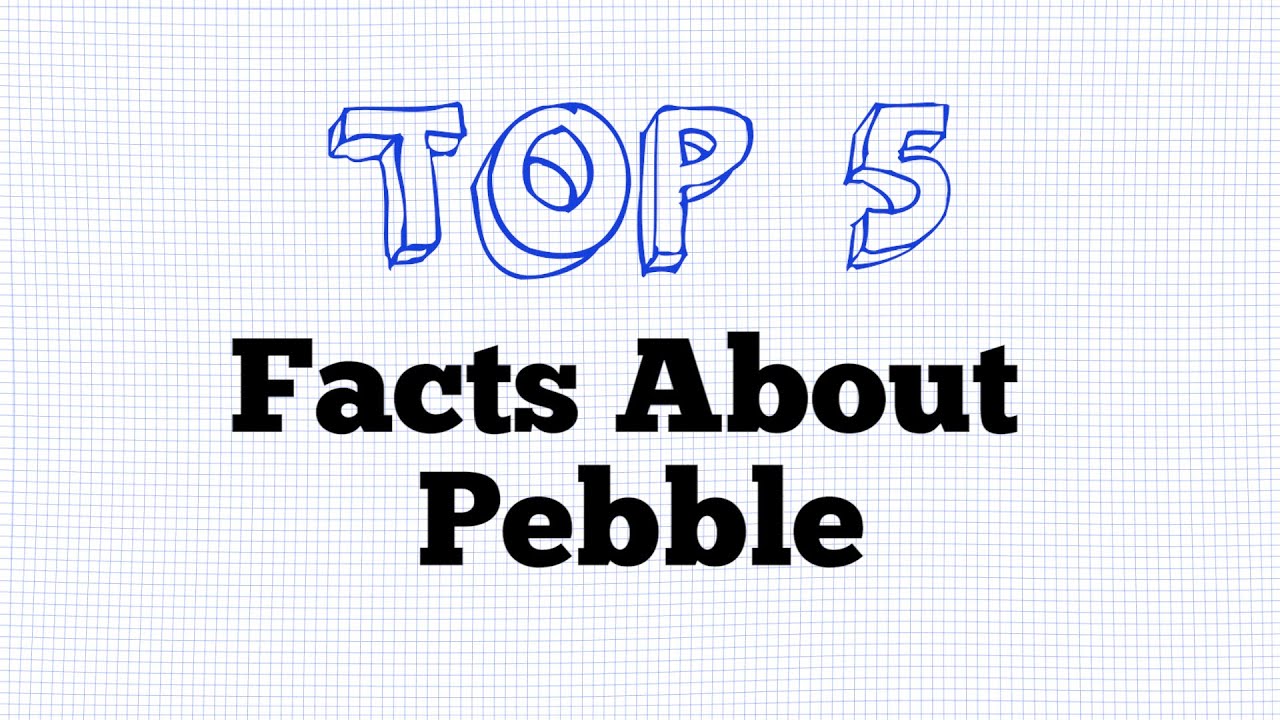 Top 5 Facts About The Pebble Watch - YouTube