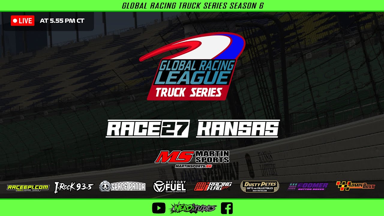 Global Racing Truck Series | GRL | Kansas | @iRacingOfficial | 09292024 ...