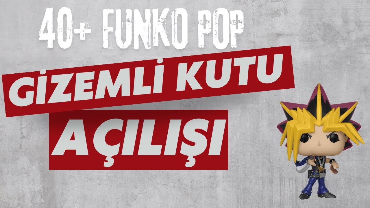 +40 FUNKO POP ALIŞVERİŞİM BİRSÜRÜ FİGÜR :) GİZEMLİ KUTU (Popcultcha ...