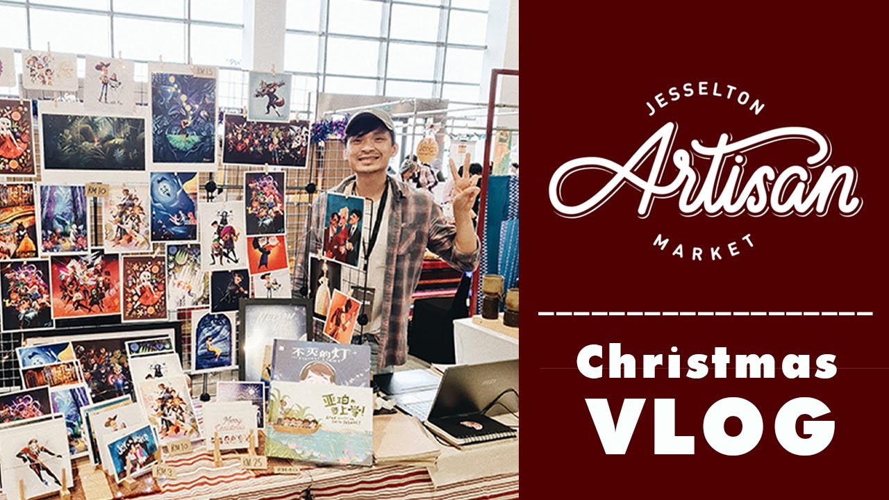 Nelson Lip | Jesselton Artisan Market | Dec 2021 | VLOG - YouTube
