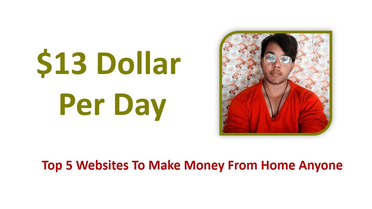 Top 5 Websites To Make Money From Home Anyone YouTube top-5-websites-to-make-money-from-home-anyone-youtube