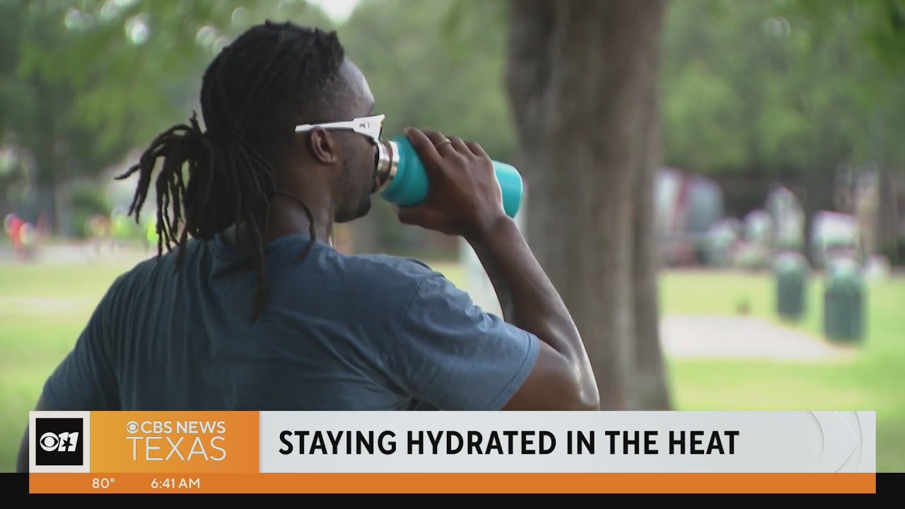 How to stay hydrated in the extreme heat - YouTube