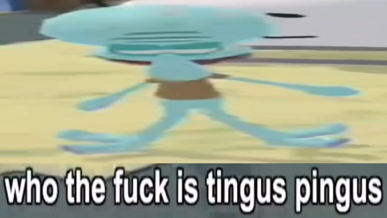 who the fuck is tingus pingus (AI Sponge Clip) - YouTube