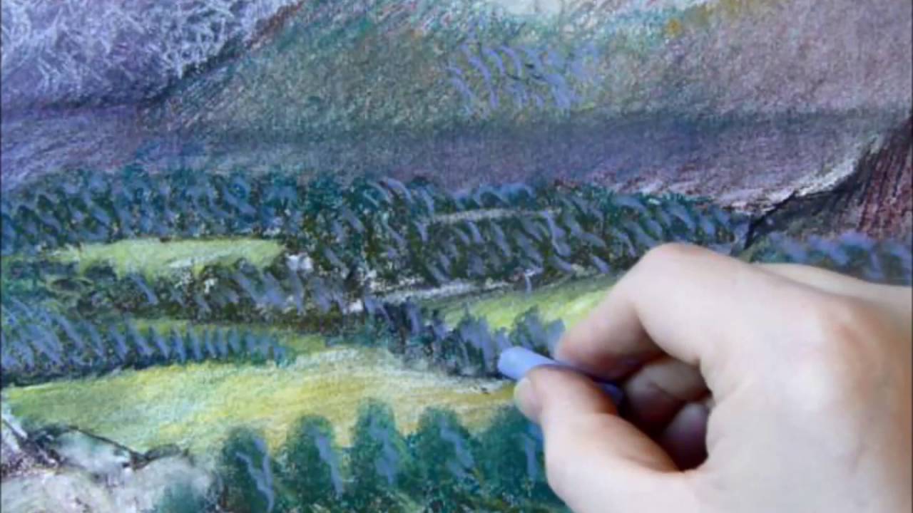 Rusty Lake - Pastel Painting - by Johan Scherft - YouTube