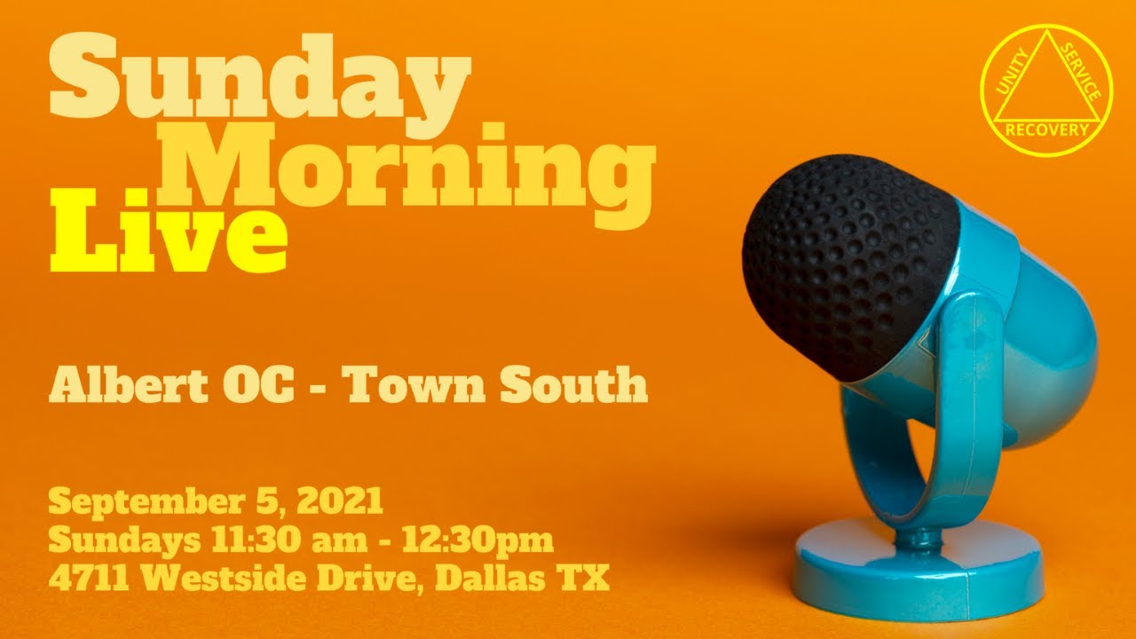 AA Speaker Albert OC Speaking at the Sunday Morning Live group of AA ...