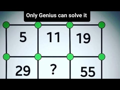 Math puzzle - Only Genius can solve it - YouTube