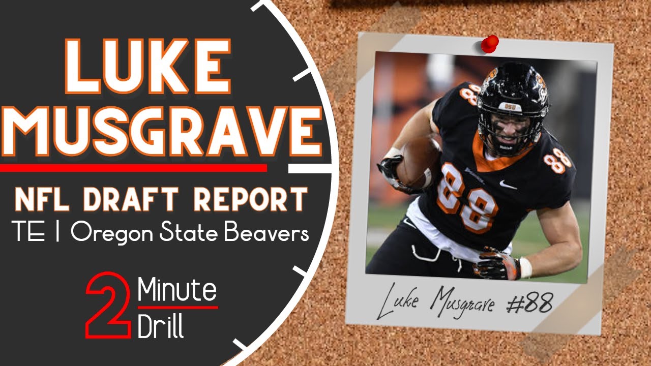 Luke Musgrave is an Absolute GAMECHANGER | 2023 NFL Draft Report ...