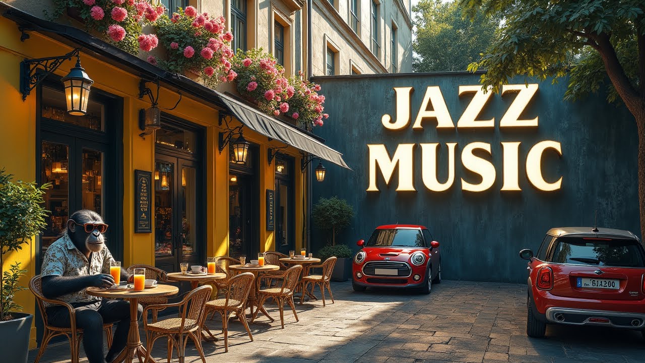 Chill Morning Spring Jazz 🌸☀️ Coffee Shop Vibes for Positive Energy ☕🎶 ...