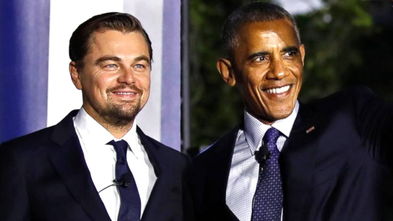 Leonardo DiCaprio & President Obama Talk Climate Change - YouTube