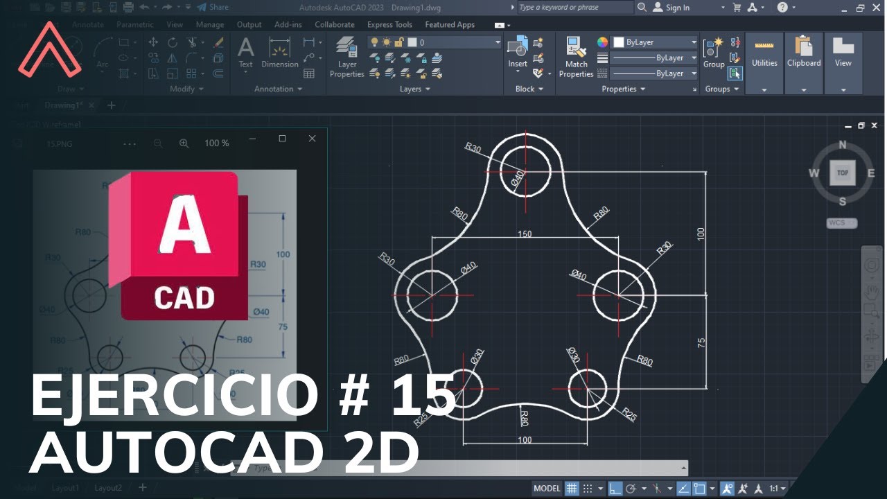 TUTORIAL #15 AUTOCAD 2023 - YouTube