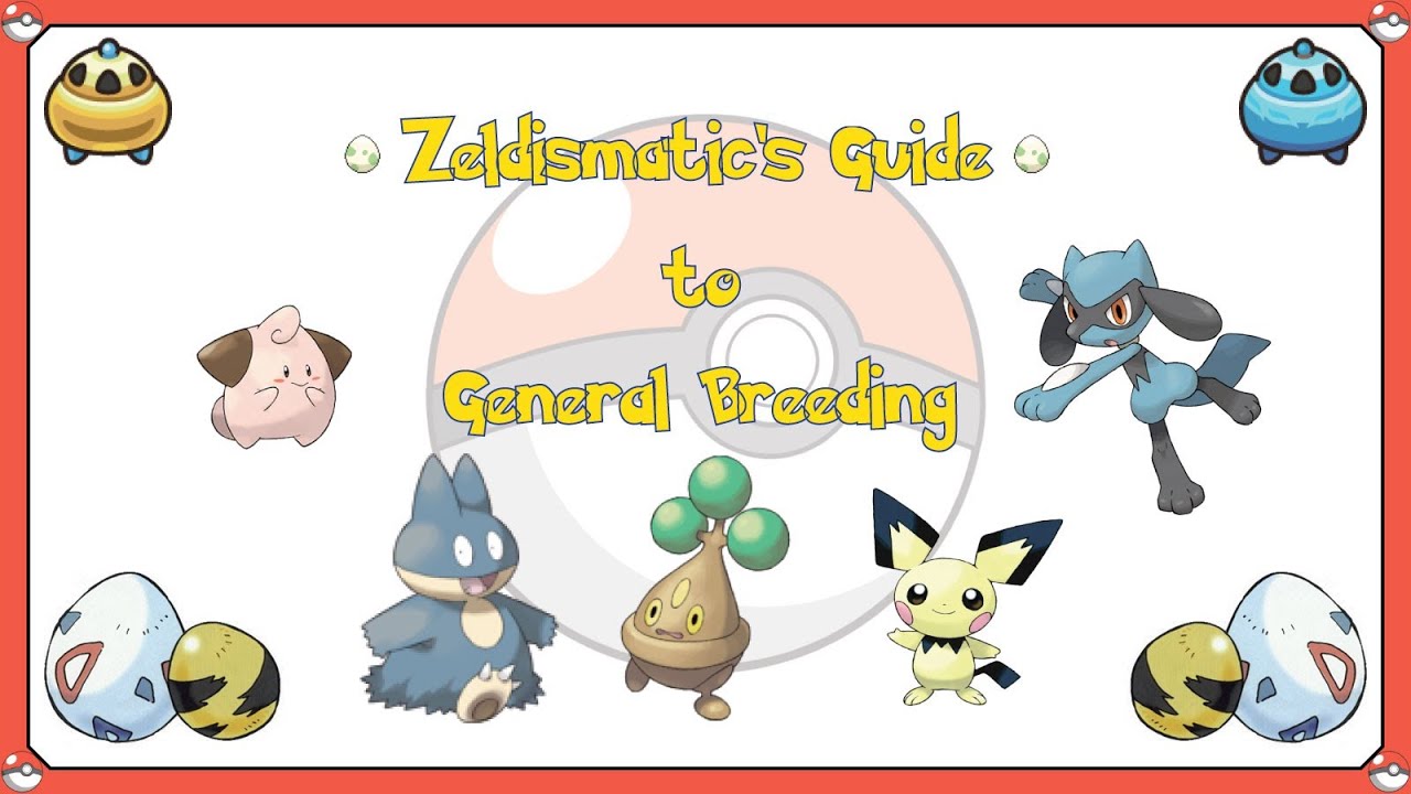 General Pokémon Breeding: For Dummies (With Pictures!) - YouTube