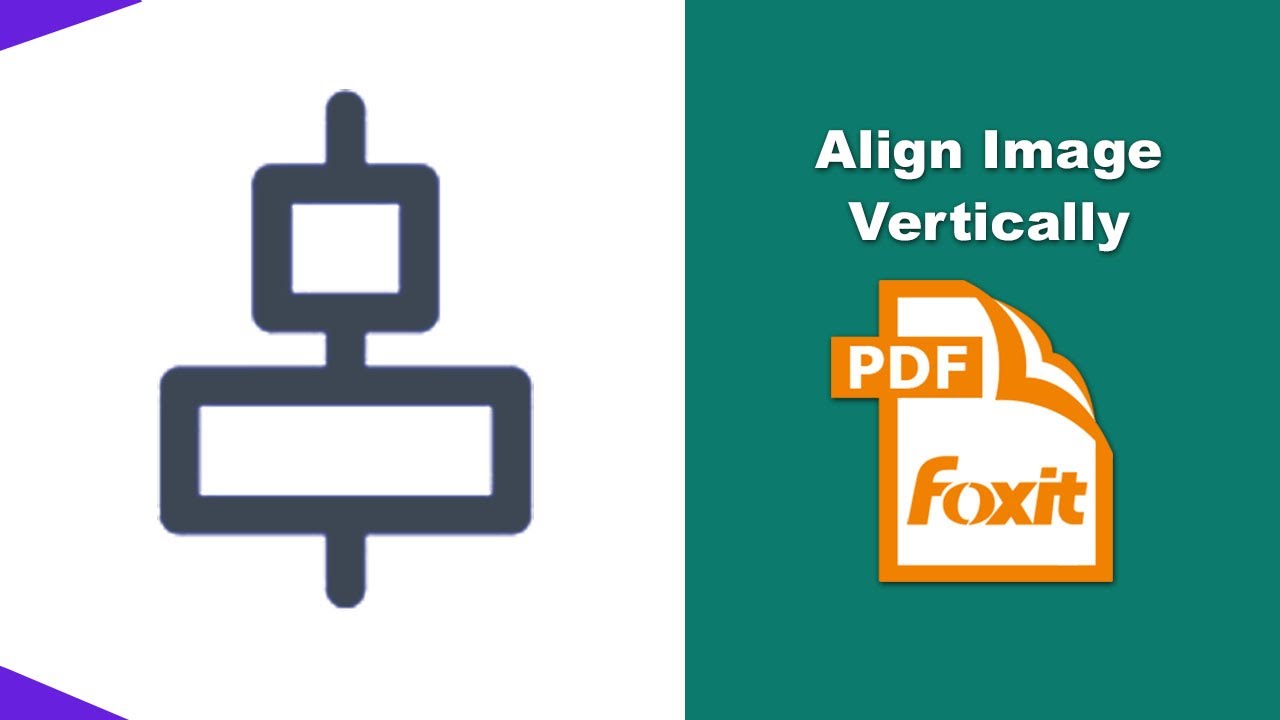 How to Vertically Center Align Images in a PDF Document (Edit Image) in ...
