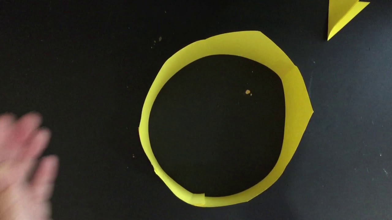 Easy Paper Crown Cutting Tutorial - YouTube