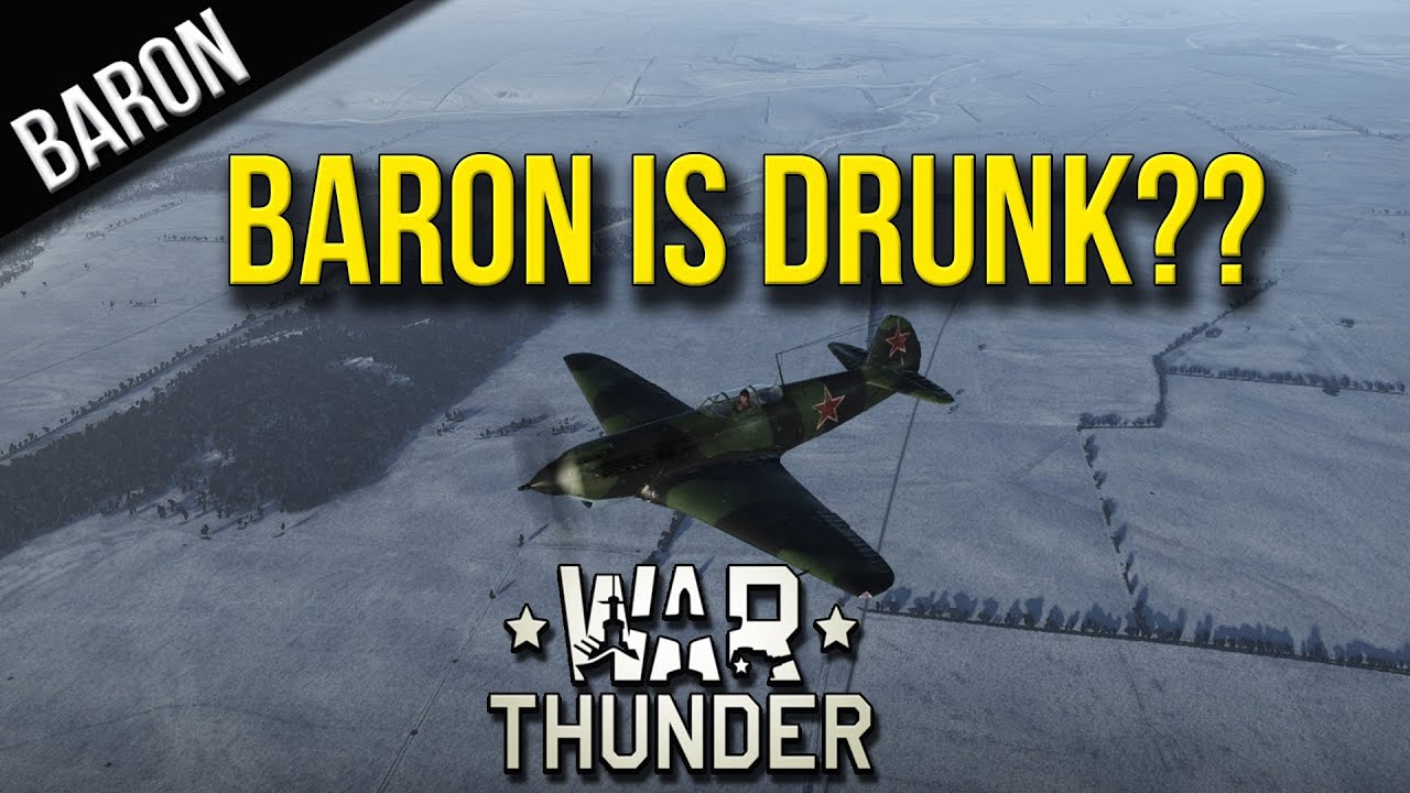 War Thunder - Baron is Drunk or Just Unlucky? - YouTube