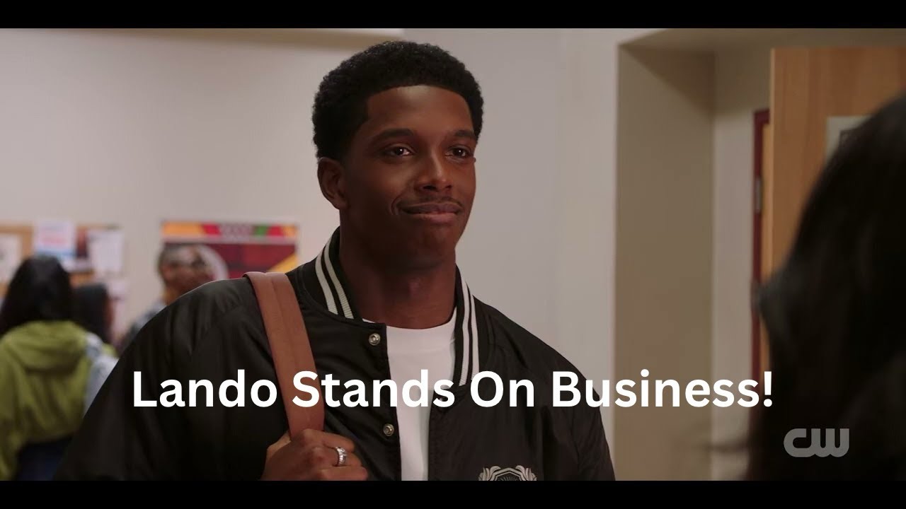 All American Homecoming Season 3 EP 2l LANDO STANDS ON BUSINESS! - YouTube