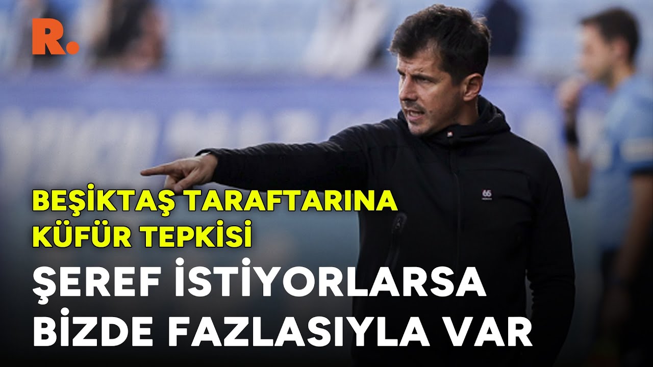 Emre Belözoğlu'dan Beşiktaş taraftarına küfür tepkisi - YouTube