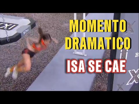 Isa SUFRE fuerte Caída en el Box de Aire - Desafio Siglo XXI