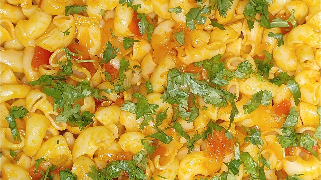 Easy Macaroni At Home #cooking #macaroni #music - YouTube
