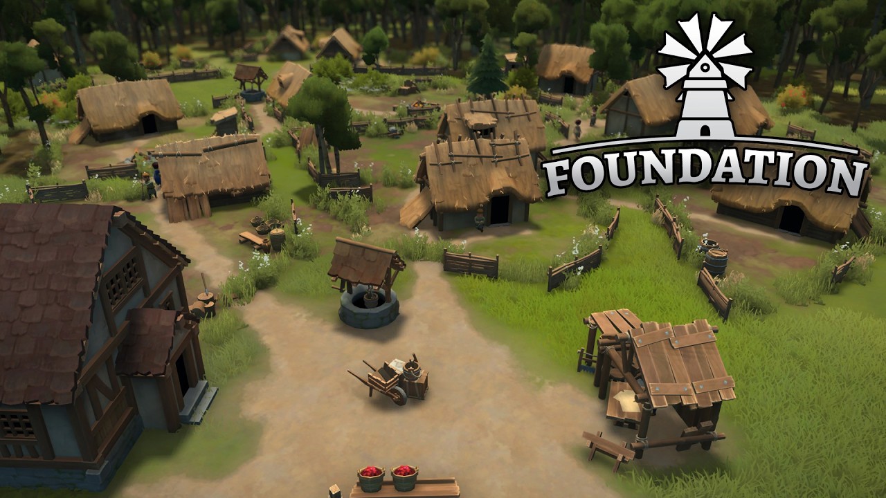 ¿El Mejor City Builder Medieval? - Foundation Gameplay Español - YouTube