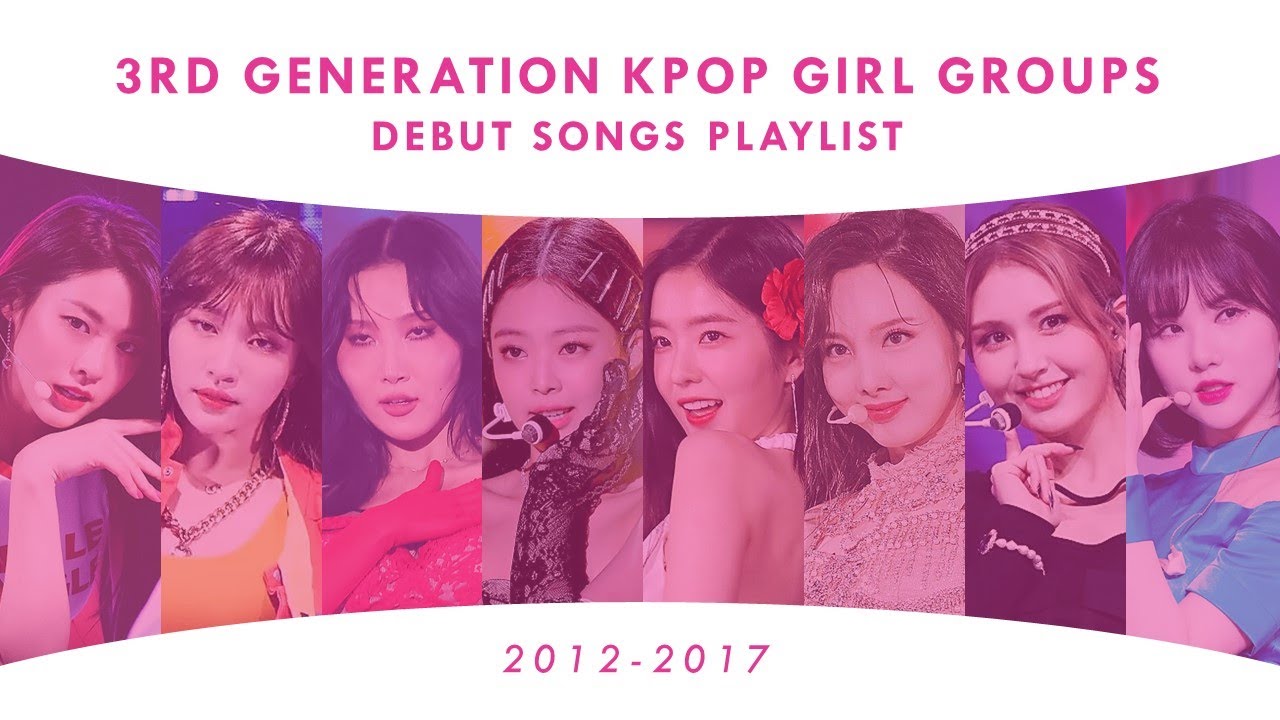 3rd gen kpop girl group debut songs | kpop playlist - YouTube