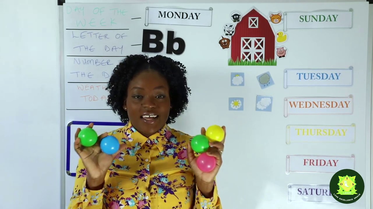 Circle Time- Letter B and Number 5 - YouTube